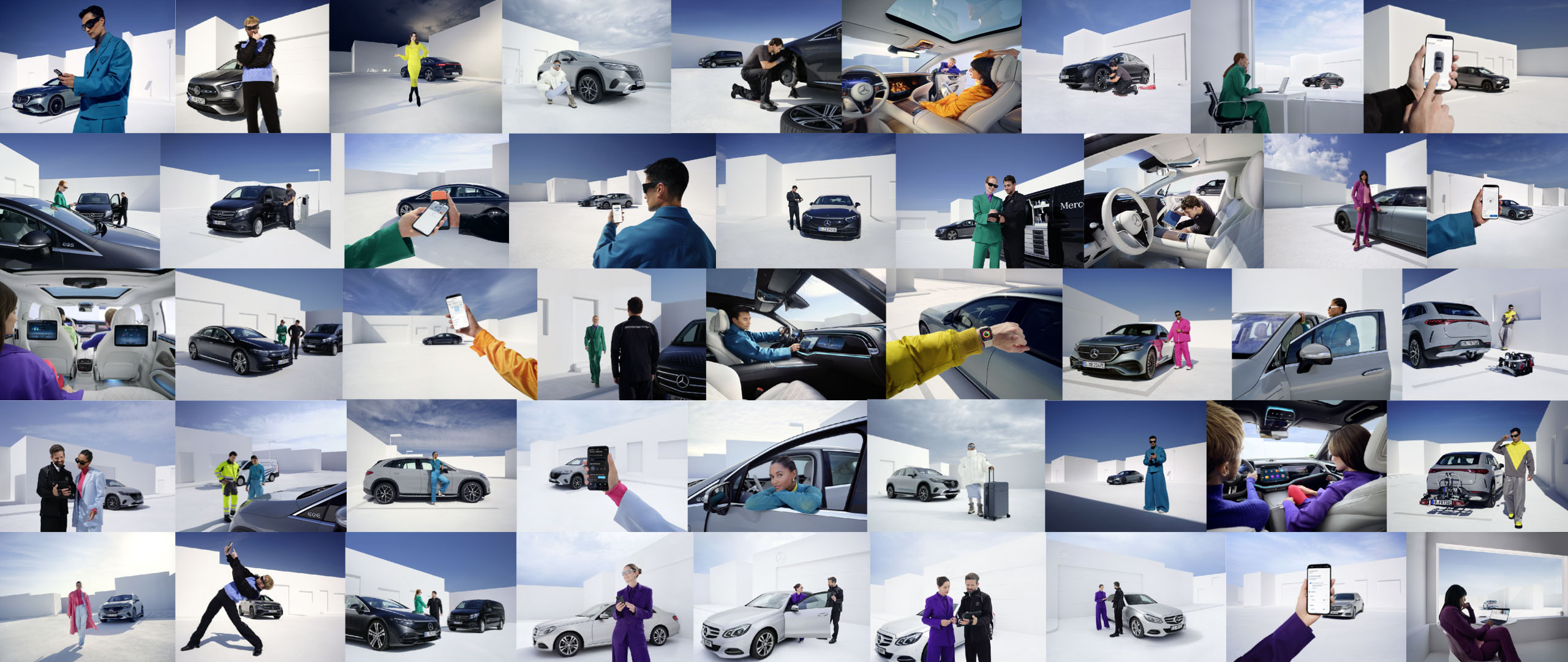 MERCEDES-BENZ – Digital Extras - Parasol Island - Integrated Digital Studio